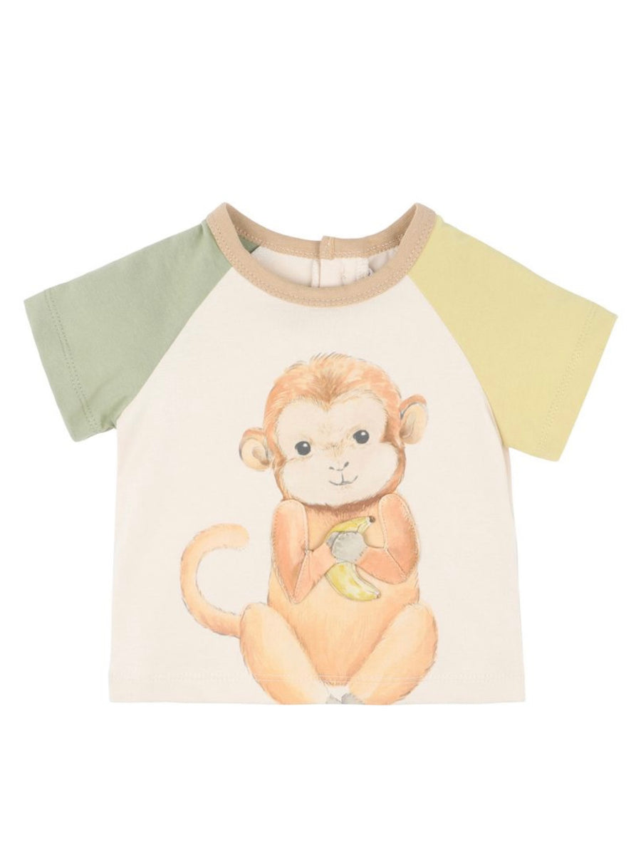 Bebe - Ellis 3D Monkey Tee - Multi – Mod Bodz Children’s Boutique
