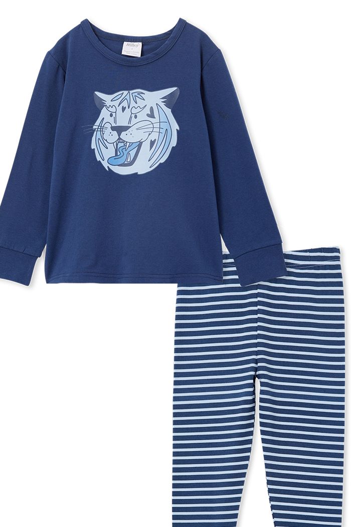 Milky - Cheeky Tiger Pyjamas – Mod Bodz Children’s Boutique